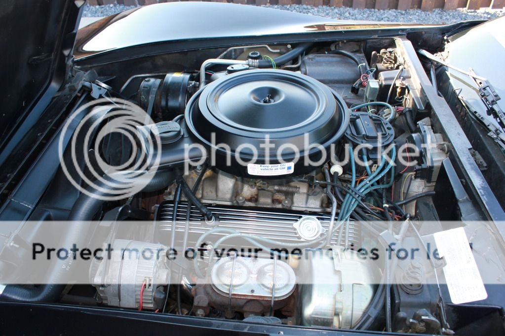 Engine Bay Complete: 1979 Black L-82 4spd Corvette - Wheels, Tires ...